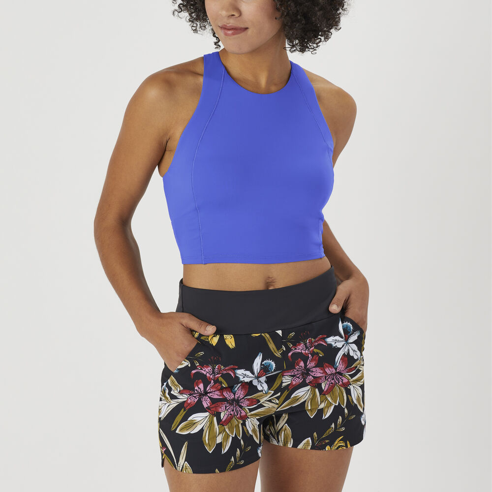 Women's AKHG Lost Lake Long Line Swim Bra Top | Duluth Trading Company