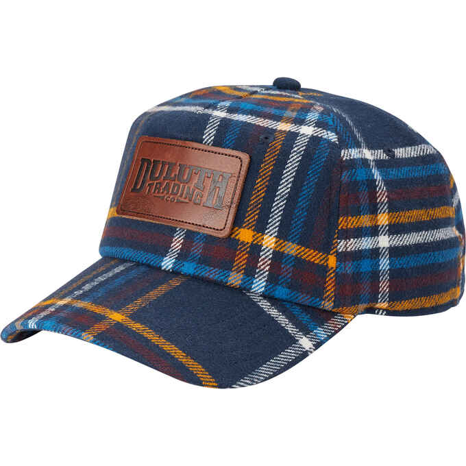 Men's Burly Flannel Ball Cap | Duluth Trading Company