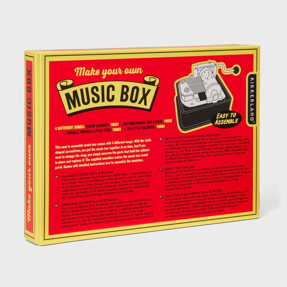 Make Your Own Music Box | Duluth Trading Company