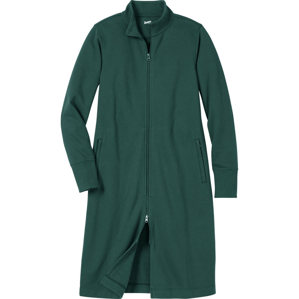 Women's Plus Souped-Up Fleece Zip Up Robe | Duluth Trading Company