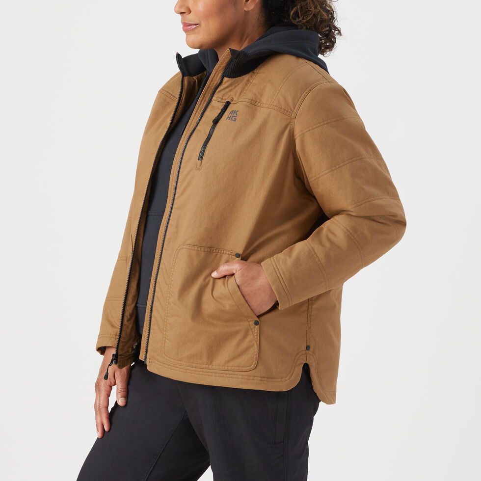 Women's Plus AKHG Stone Run Insulated Jacket | Duluth Trading Company