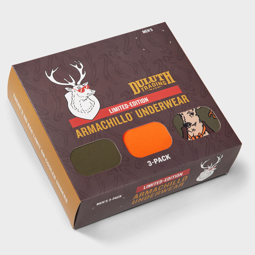 Men's Armachillo 3-Pack Boxer Briefs | Duluth Trading Company