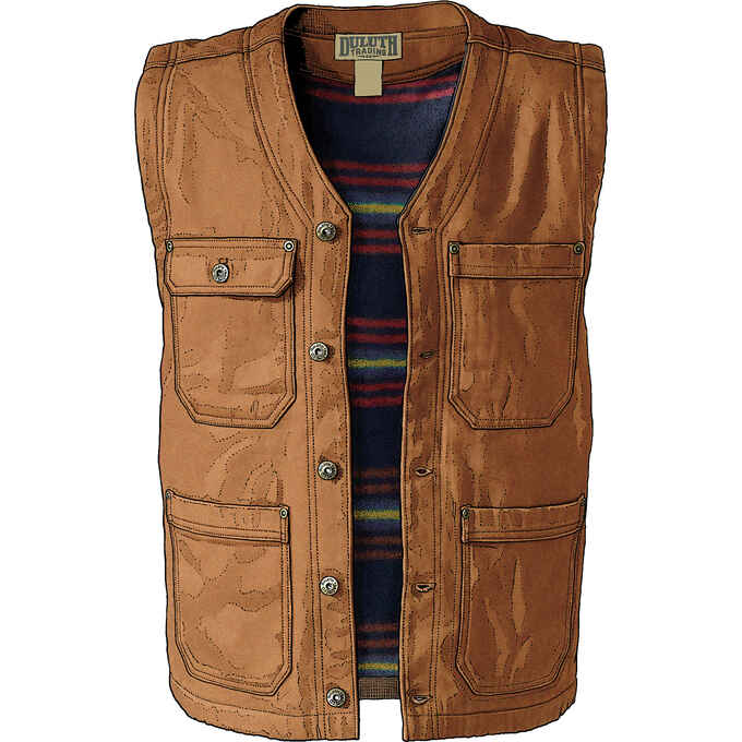 Men's Rugged Casual Fire Hose Field Vest | Duluth Trading Company