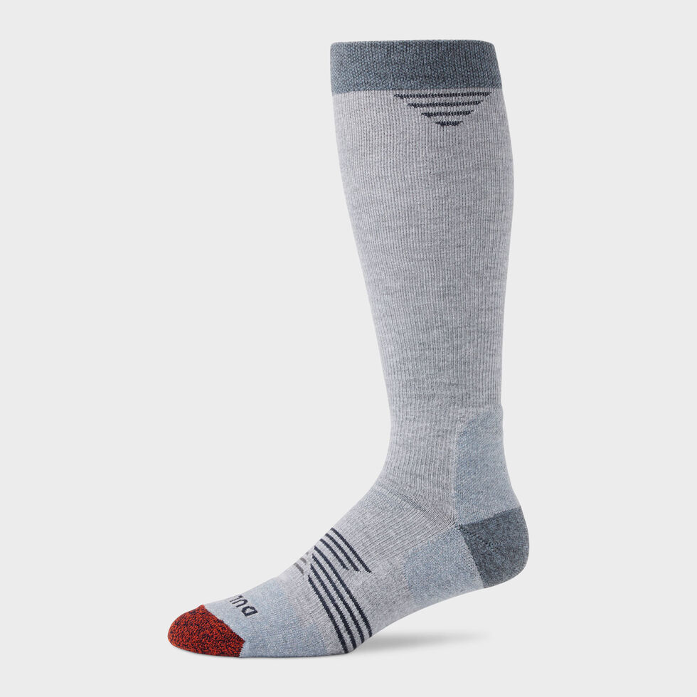 Men’s 7-Year Lightweight Wide Calf OTC Socks | Duluth Trading Company