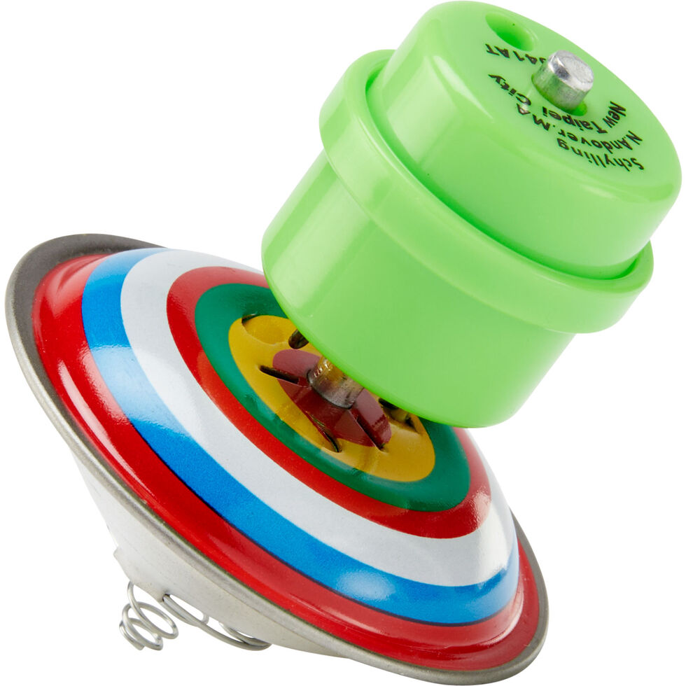 Wind-Up Bouncing Tin Top | Duluth Trading Company