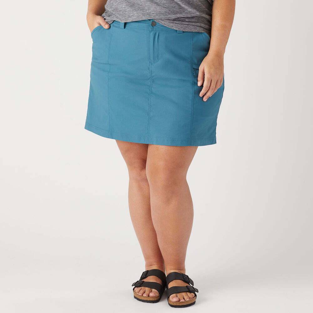 Women's Plus Dry on the Fly Skort Original Snap Closure Waist | Duluth ...