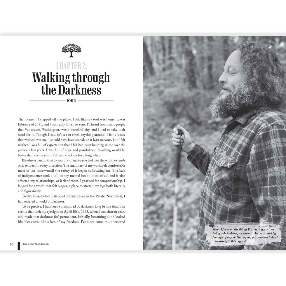 The Blind Woodsman by John and Anni Furniss | Duluth Trading Company