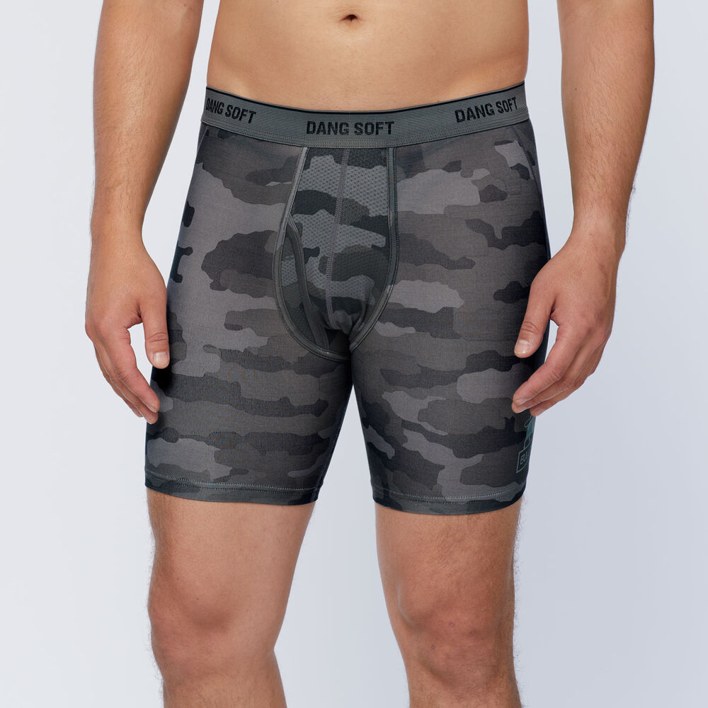Men’s Dang Soft Pattern Bullpen Boxer Briefs | Duluth Trading Company
