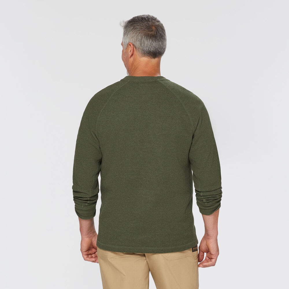 Men's Burly Thermal Standard Fit Henley | Duluth Trading Company