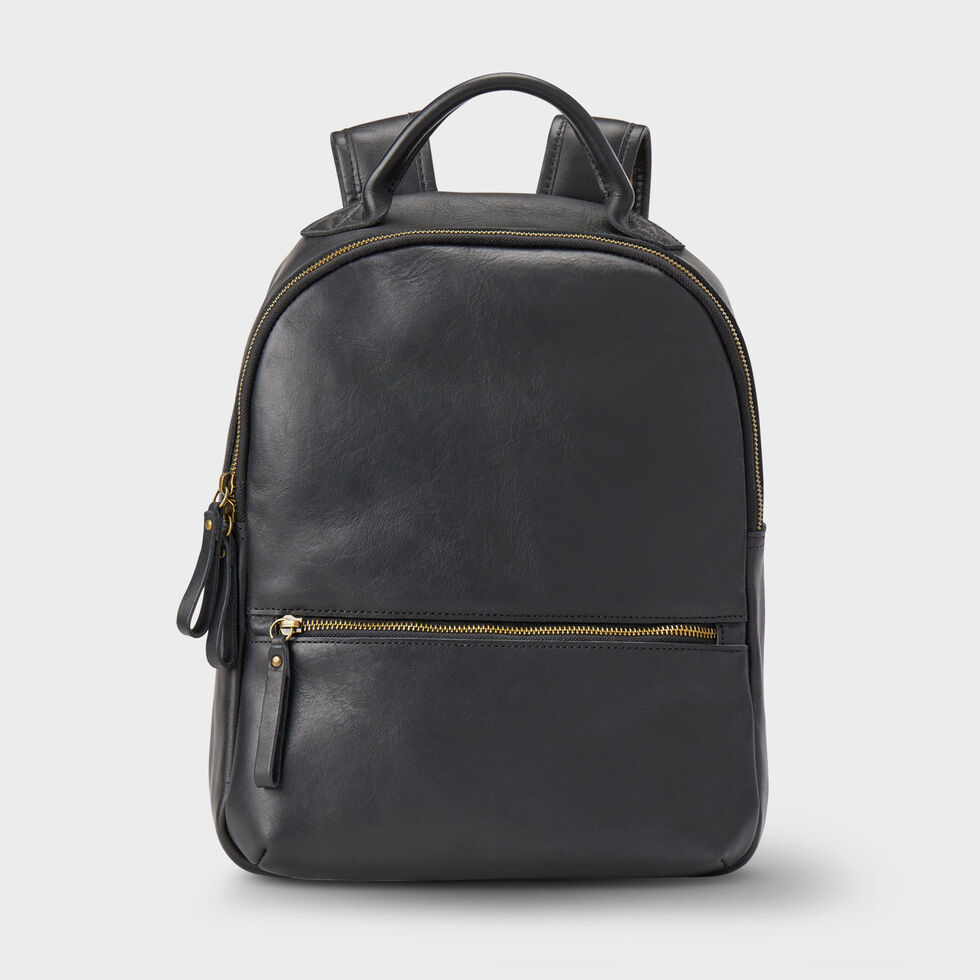 laptop backpack leather