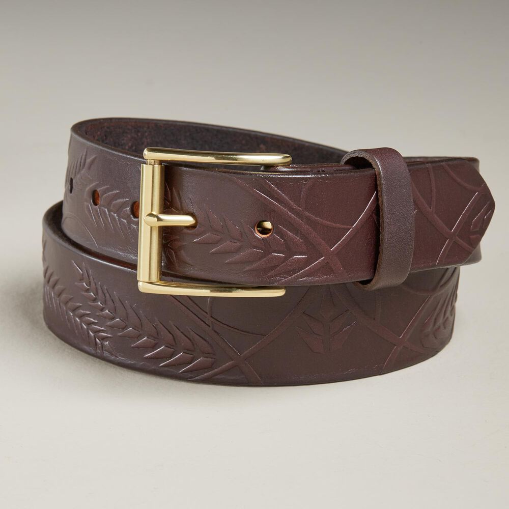 Men's Tooled Amber Waves of Grain Belt | Duluth Trading Company