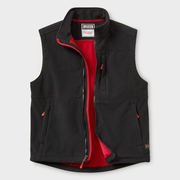 Men's Shoreman's Fleece Gridlock Vest | Duluth Trading Company