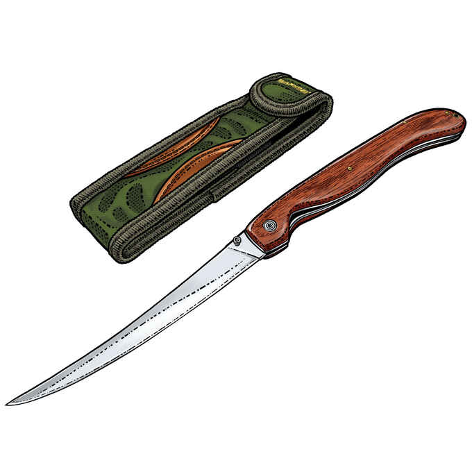 Sarge Riverwood Folding Fillet Knife | Duluth Trading Company