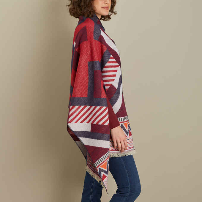 Women's Jacquard Cape Scarf | Duluth Trading Company