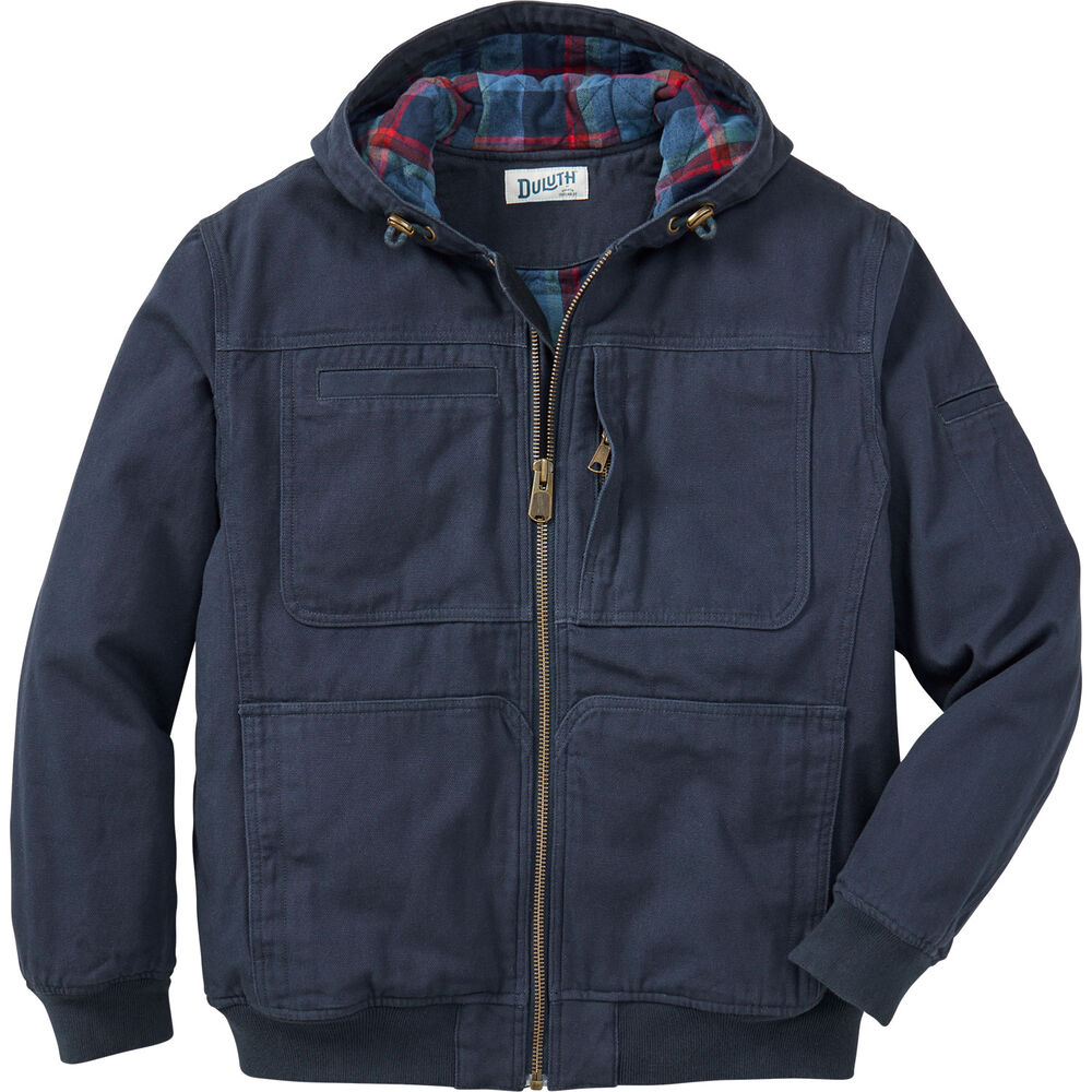 Men’s Fire Hose Flannel-Lined Hooded Action Jac | Duluth Trading Company