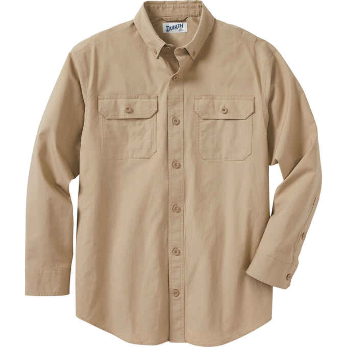 Men's Demo Crew Relaxed Fit Long Sleeve Work Shirt | Duluth Trading Company