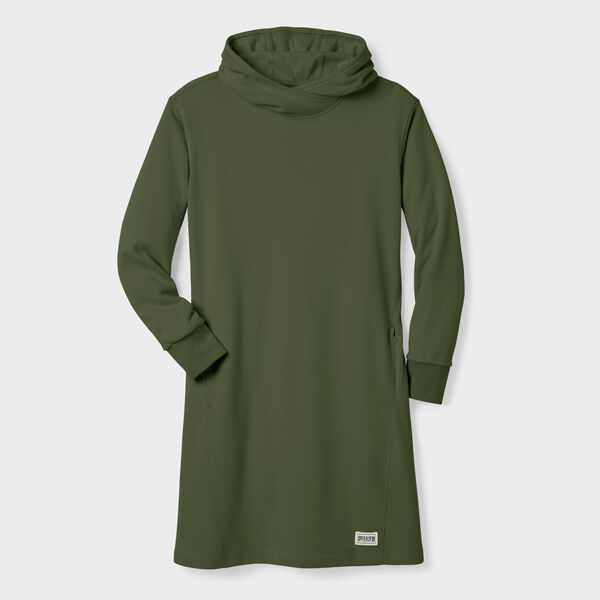 Women’s Lazy French Terry Hoodie Dress | Duluth Trading Company