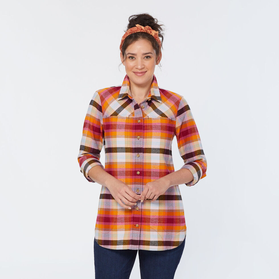 Women's Folklore Flannel Tunic | Duluth Trading Company