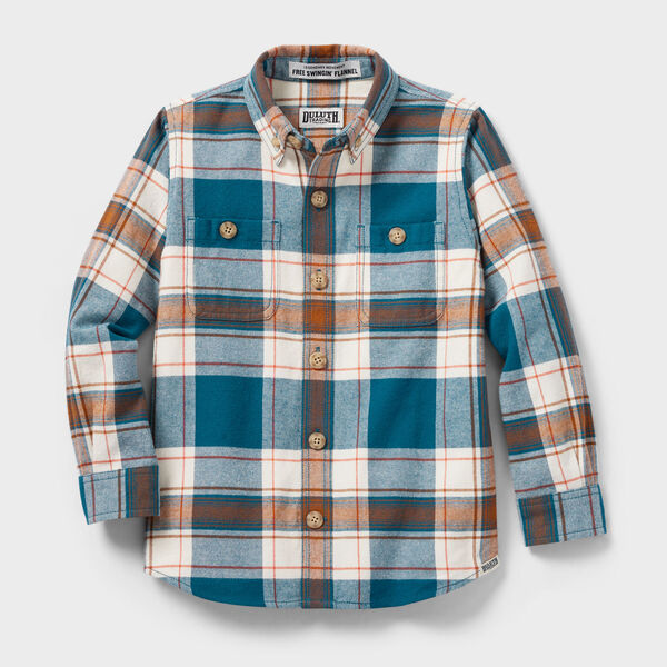 Kids Free Swingin' Flannel Shirt | Duluth Trading Company