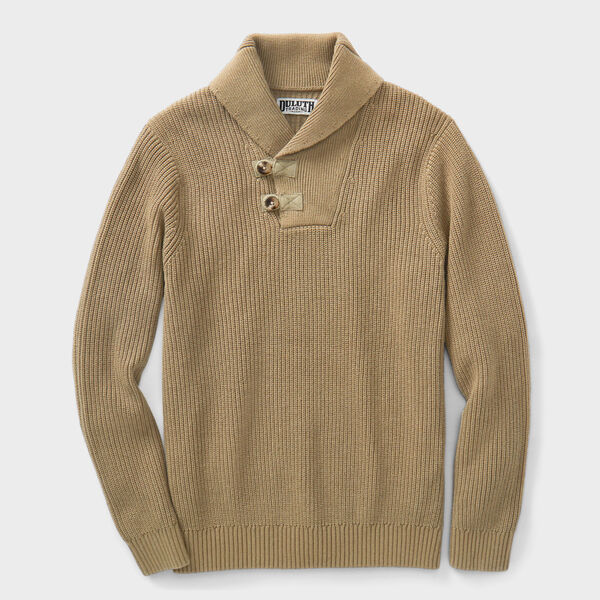 Men’s Duluth Brigadier Shawl Collar Sweater | Duluth Trading Company