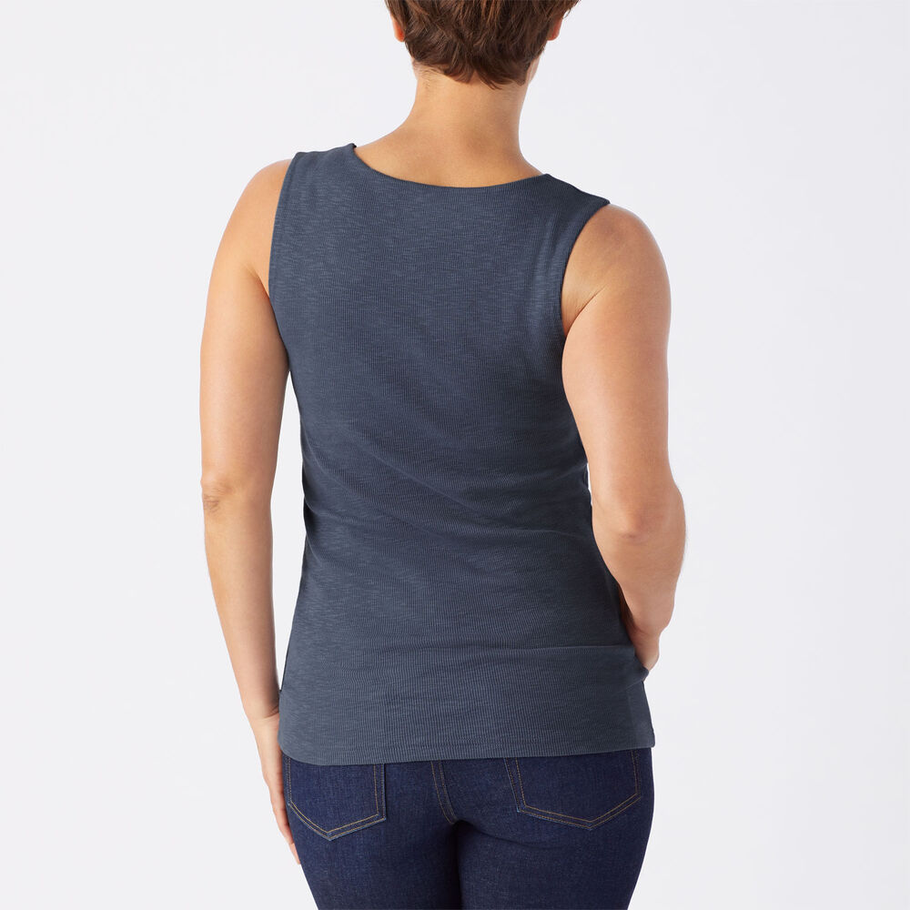 Women's Maker's Studio Rib Shelf Bra Tank | Duluth Trading Company
