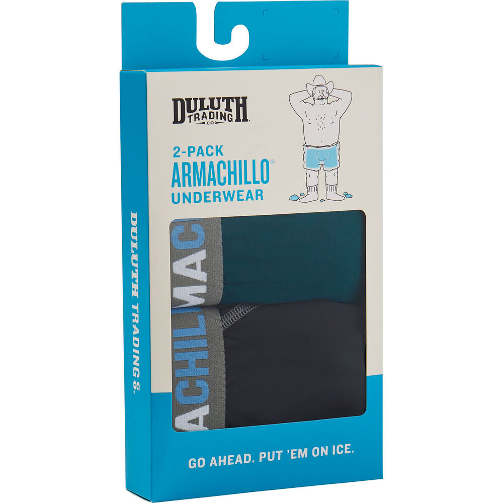 Men's Armachillo Cooling Boxer Briefs 2-Pack | Duluth Trading Company