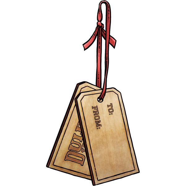 Duluth Trading Wooden Gift Tag: Wow 'Em Before They Even Open Your Gift ...