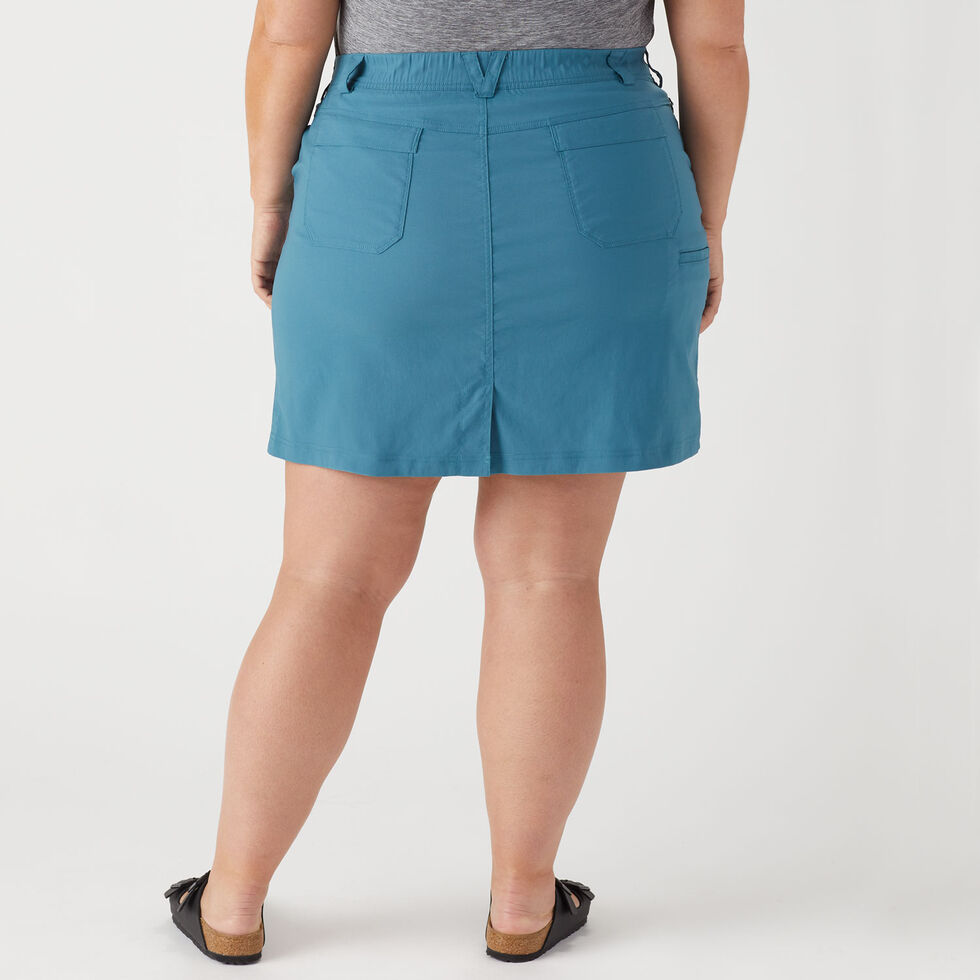 Women's Plus Dry on the Fly Skort Original Snap Closure Waist | Duluth ...