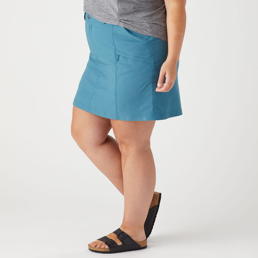 Women's Plus Dry on the Fly Skort Original Snap Closure Waist | Duluth ...