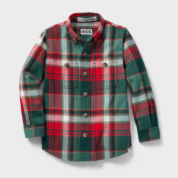 Kids Free Swingin' Flannel Shirt | Duluth Trading Company