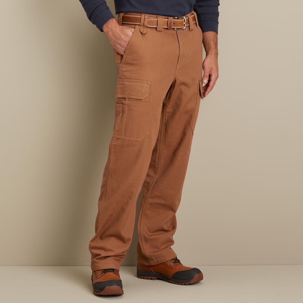 Men's Flannel-Lined Fire Hose Work Pants | Duluth Trading Company
