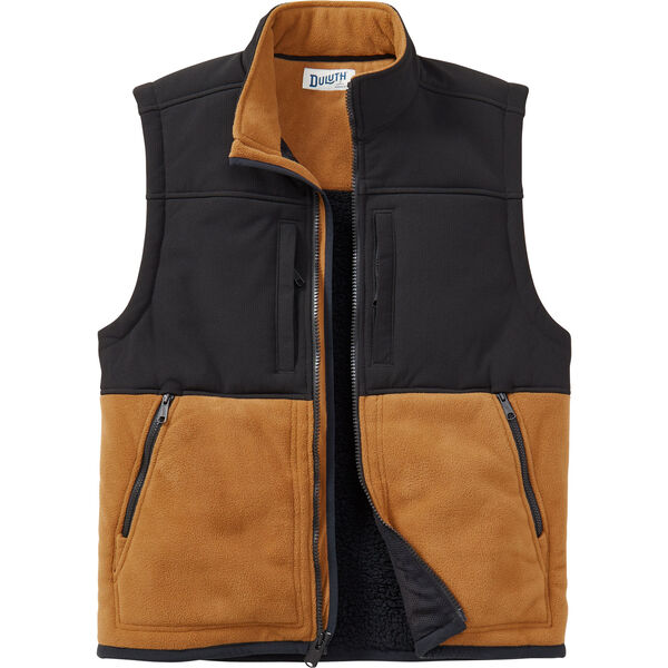Men’s Bear Hide Fleece Vest | Duluth Trading Company