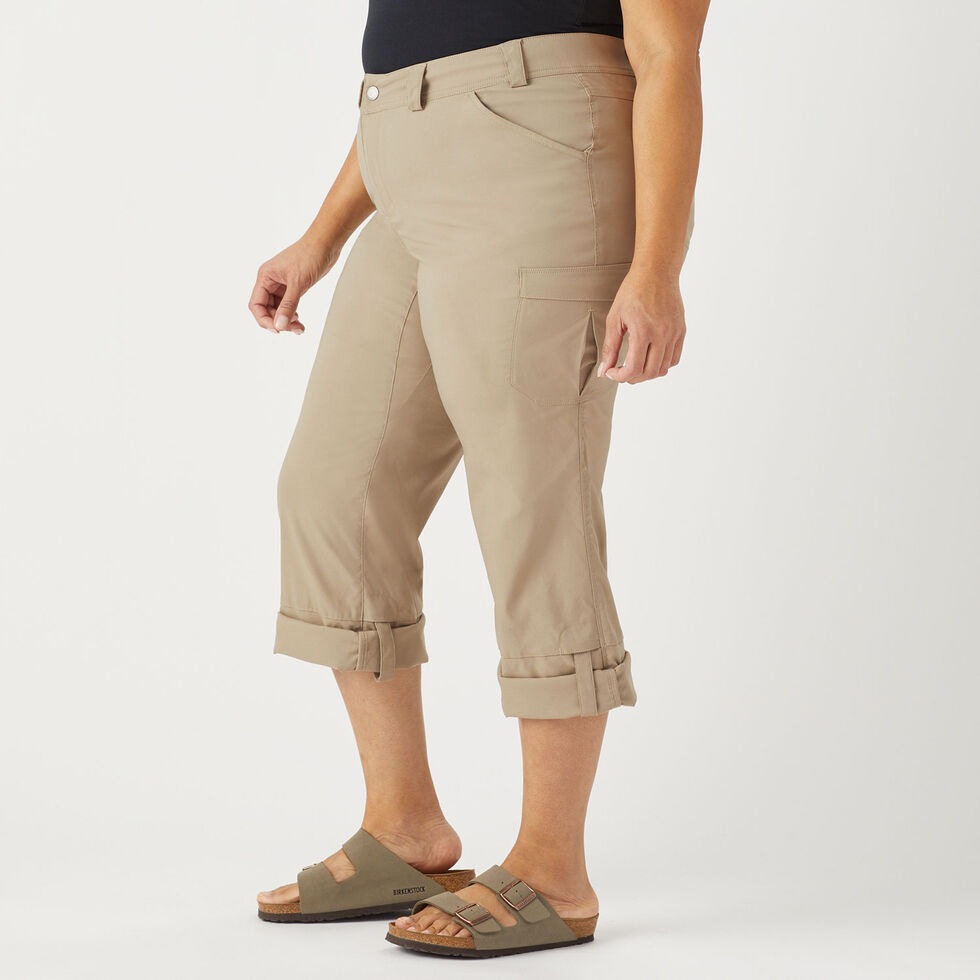 Women's Plus Dry on the Fly Bootcut Pants Original Snap Closure ...