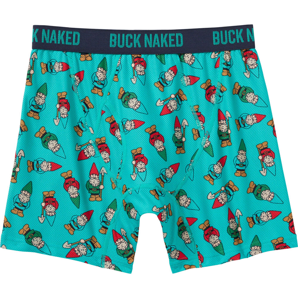 Men's Buck Naked Pattern Boxer Briefs | Duluth Trading Company