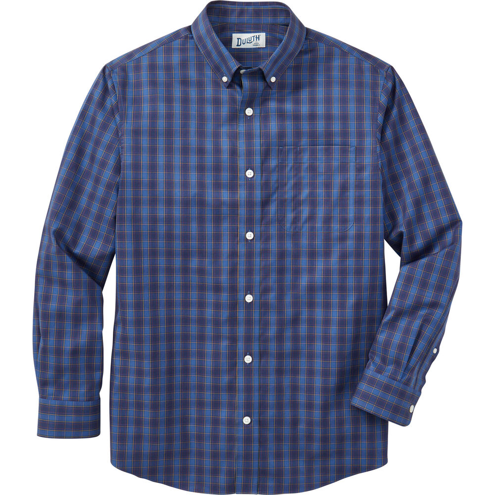 Men's Wrinklefighter Duluth Untucked Long Sleeve Shirt | Duluth Trading ...