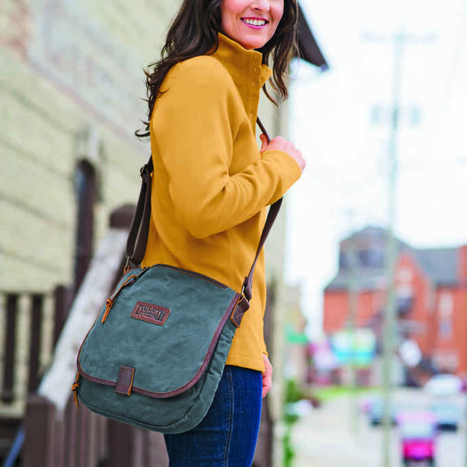 Oil Cloth Sling Bag | Duluth Trading Company
