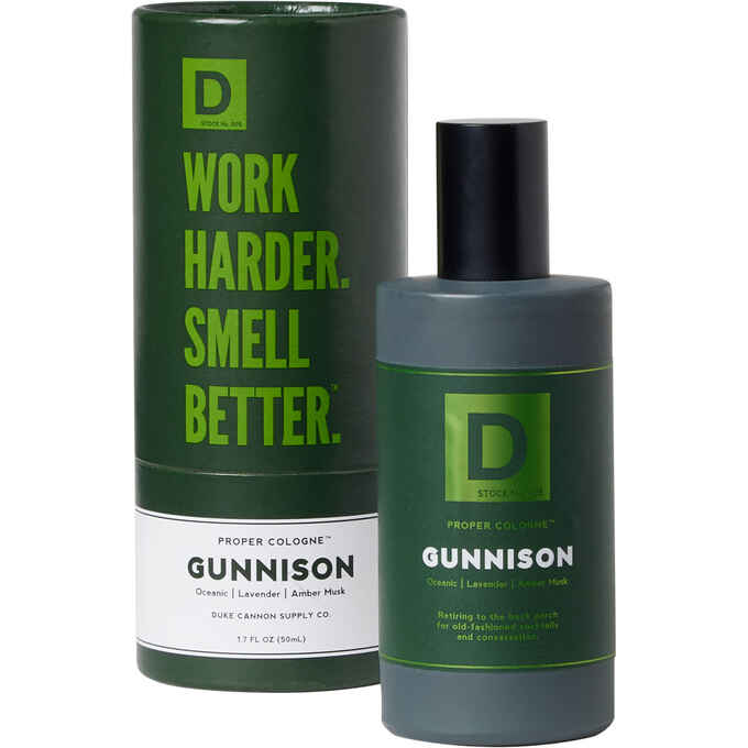 Duke Cannon Gunnison Proper Cologne | Duluth Trading Company