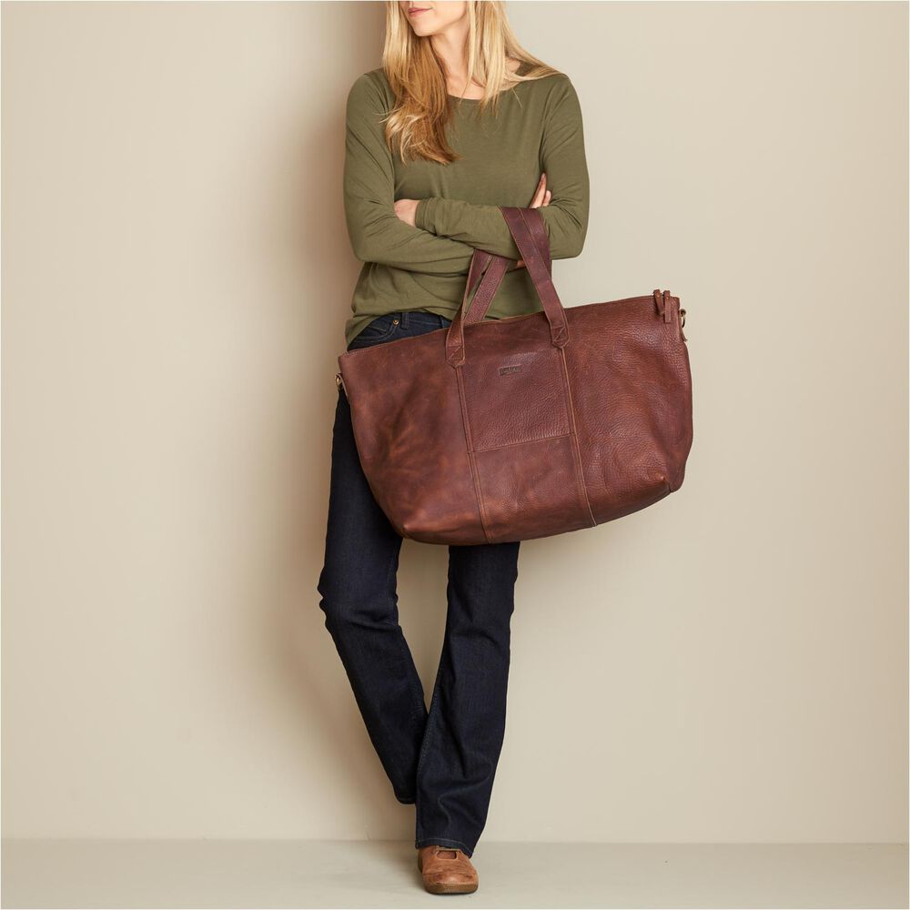 Lifetime Leather Travel Duffle Bag | Duluth Trading Company