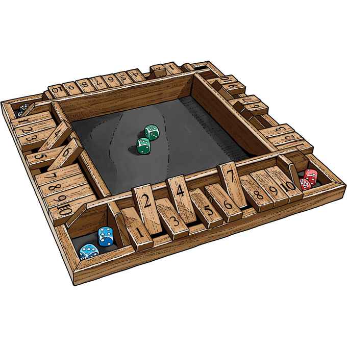 4-Way Shut the Box Game | Duluth Trading Company