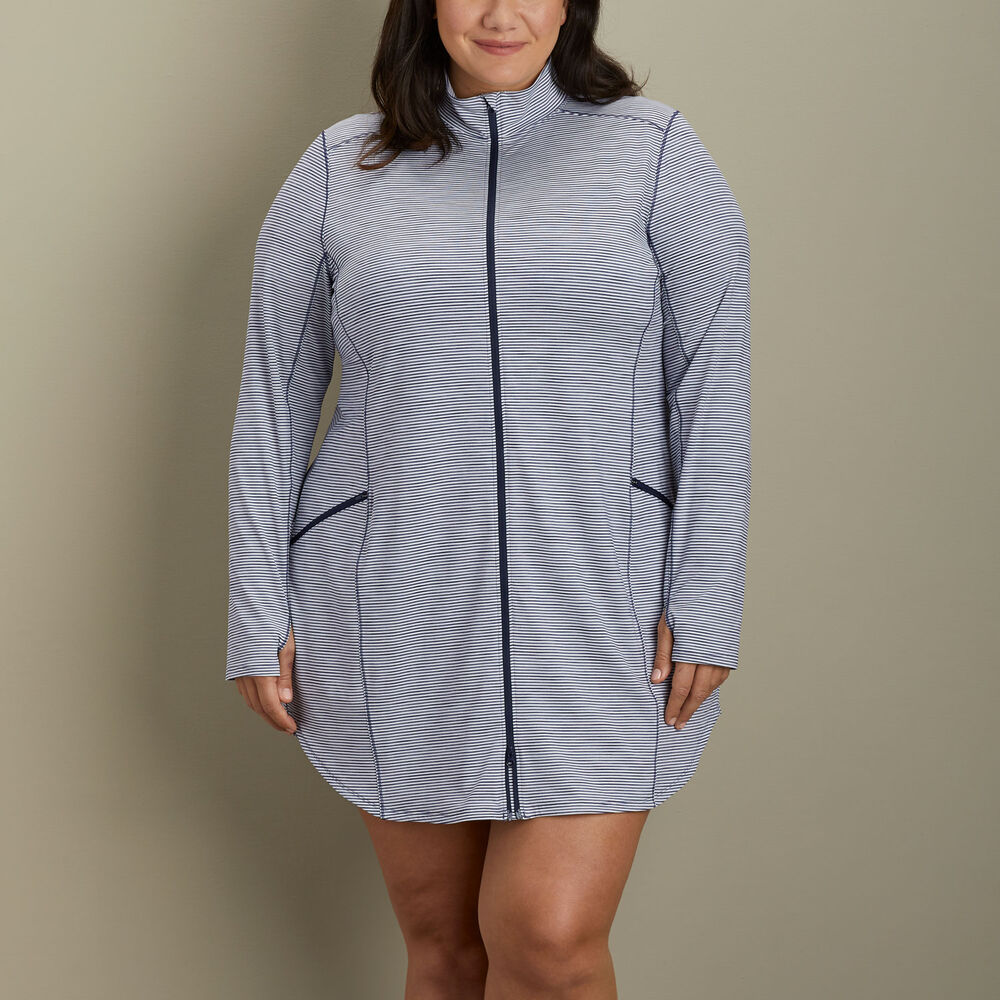 Women's Plus Pier Genius Full Zip Tunic | Duluth Trading Company