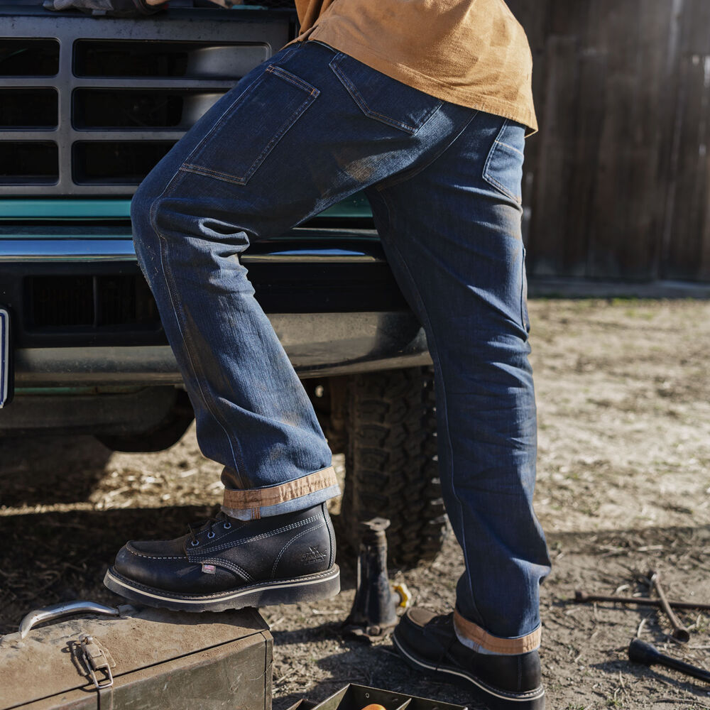 Men’s Ballroom Double Flex Standard Fit Carpenter Jeans | Duluth ...