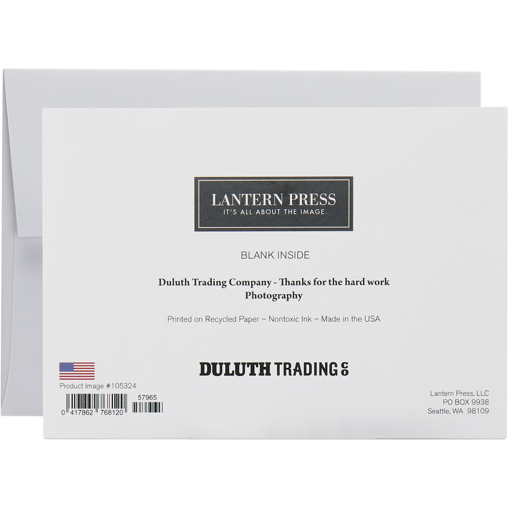 Duluth Trading Blank Greeting Card | Duluth Trading Company