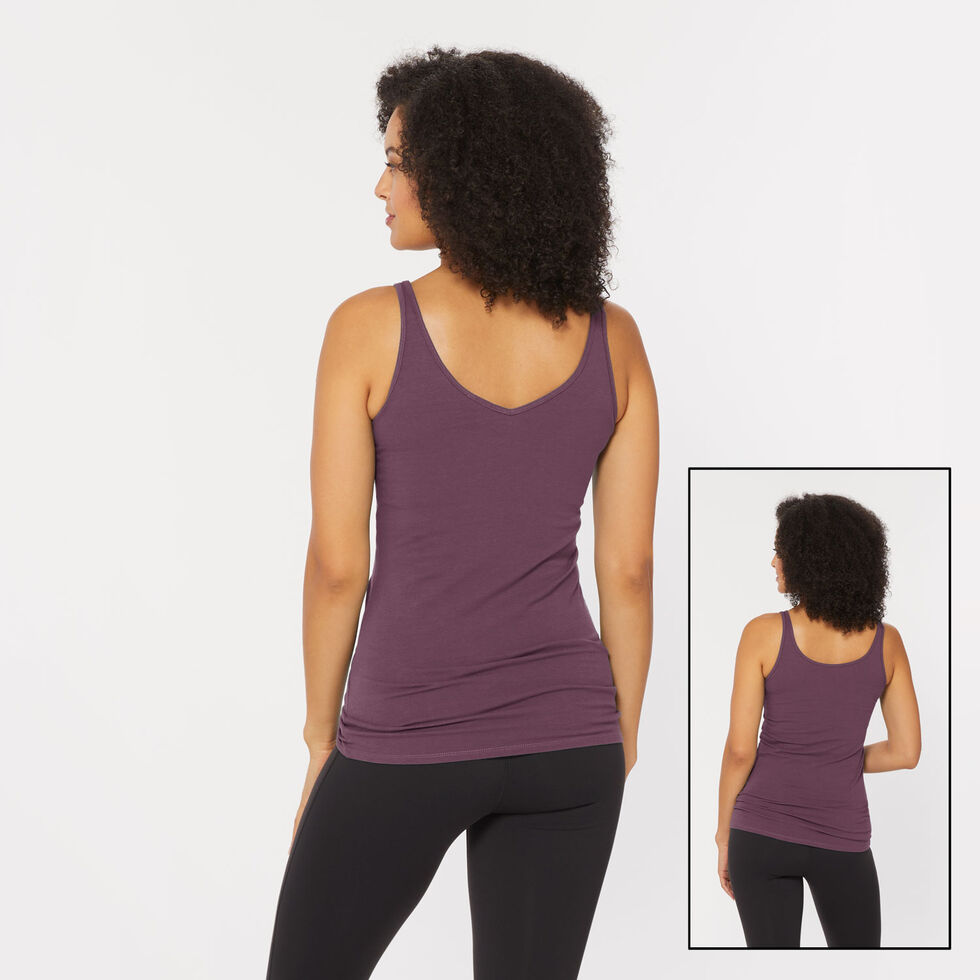 Women's No-Yank Reversible Thin Strap Tank | Duluth Trading Company