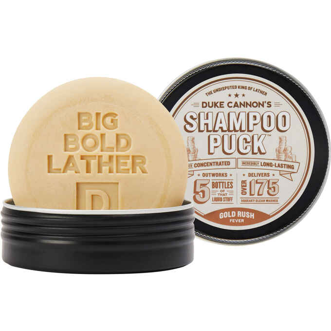 Duke Cannon Gold Rush Fever Shampoo Puck | Duluth Trading Company