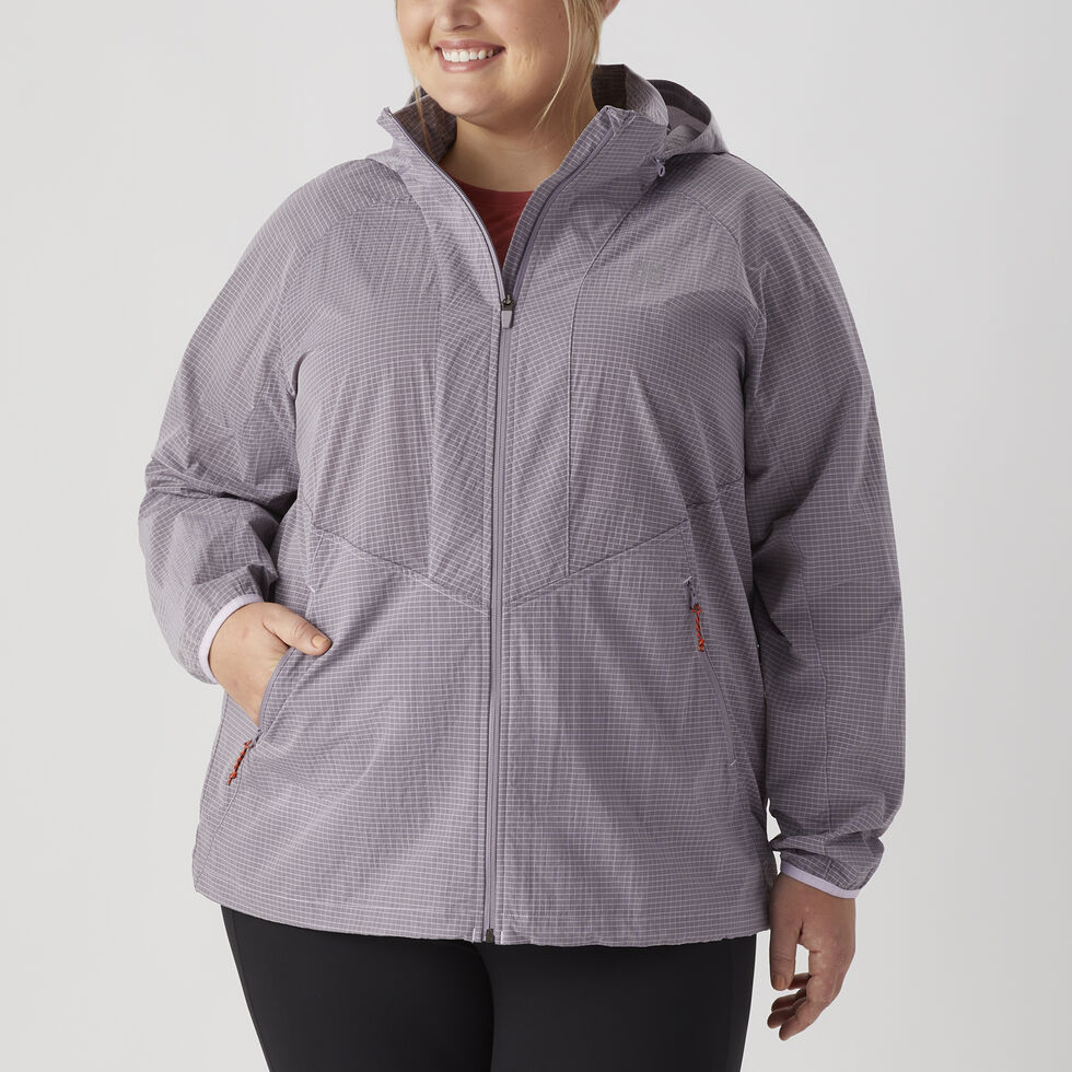 Women's AKHG Plus Cape Blanco Windbreaker | Duluth Trading Company