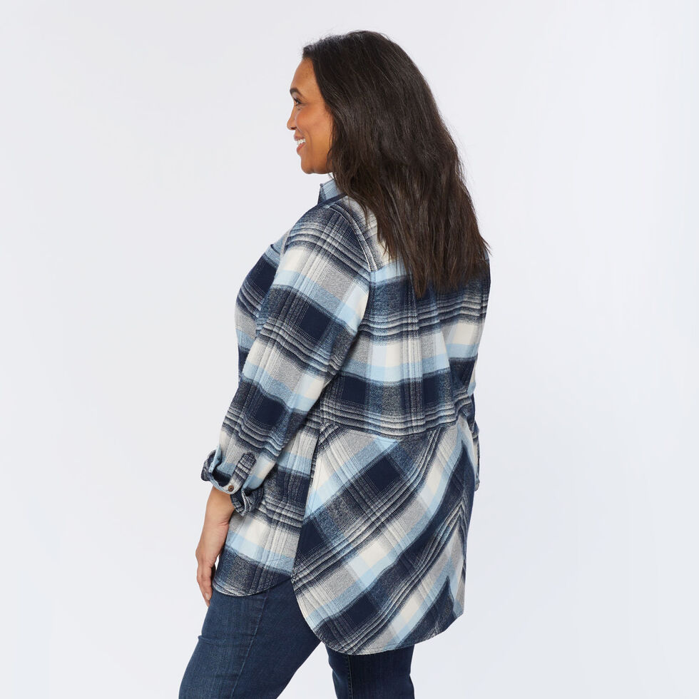 Women's Plus Folklore Flannel Tunic | Duluth Trading Company