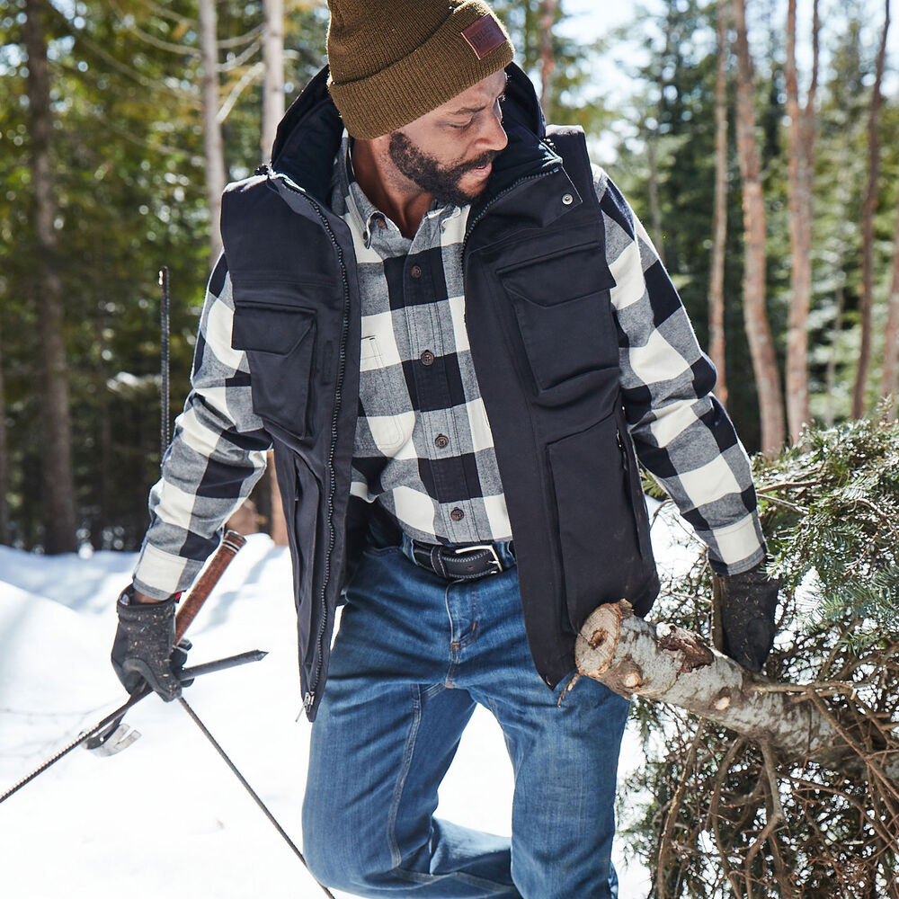 Men’s Whaleback Waterproof Insulated Vest | Duluth Trading Company