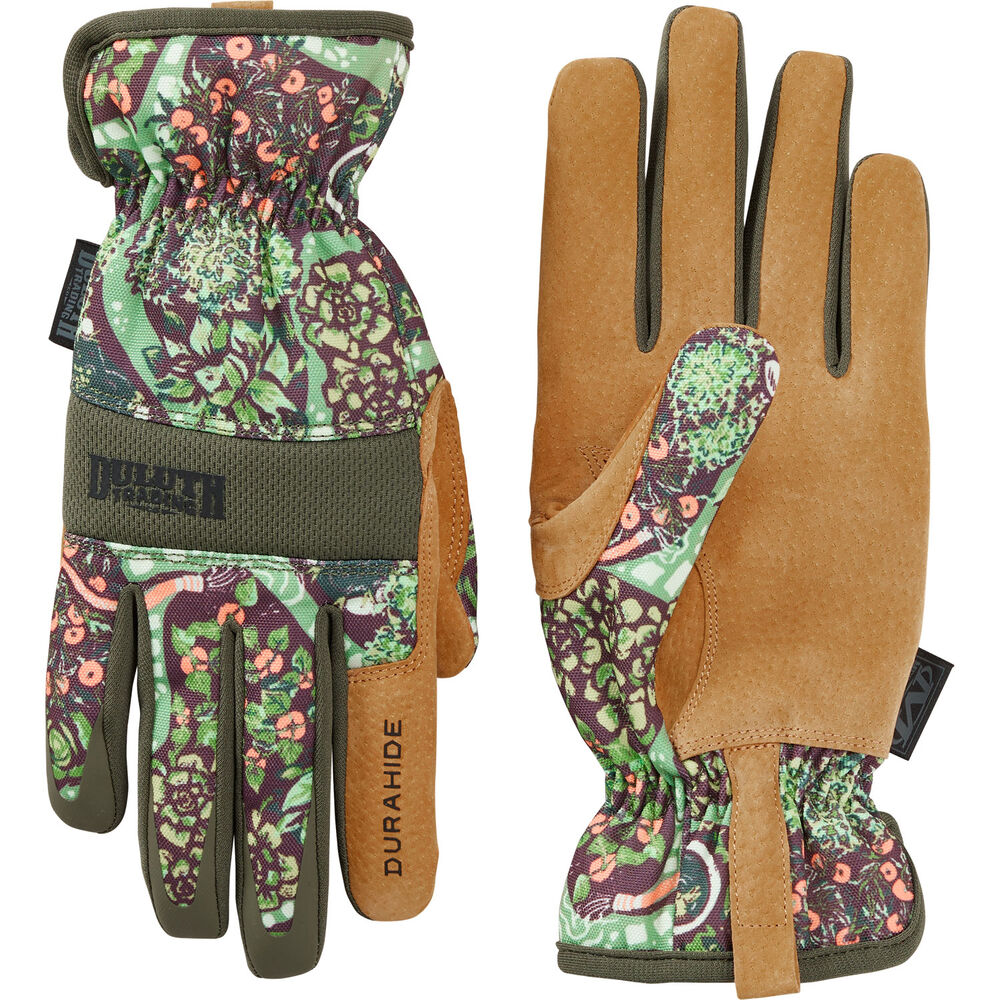Women’s Canvas Durahide Pattern Gloves | Duluth Trading Company