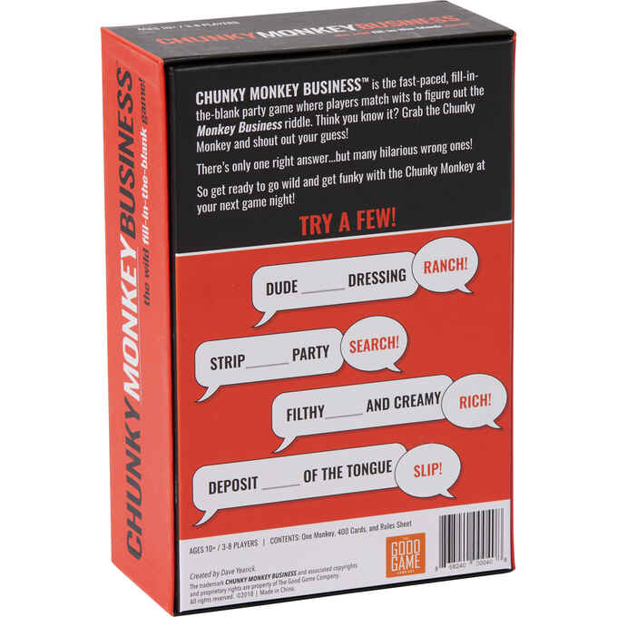 Chunky Monkey Business | Duluth Trading Company