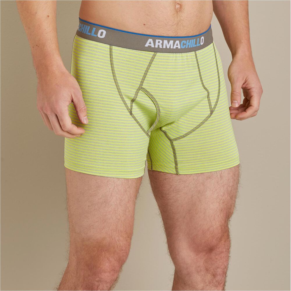 Men's Armachillo Cooling Stripe Short Boxer Briefs | Duluth Trading Company